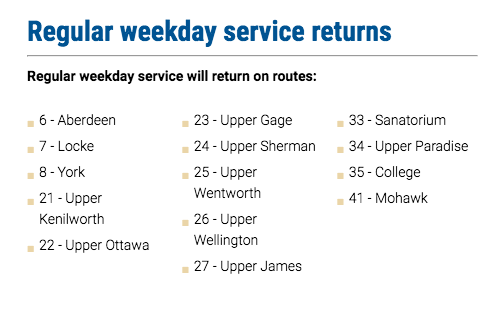 Expansion of Upper James A-Line as HSR introduces fall schedule ...